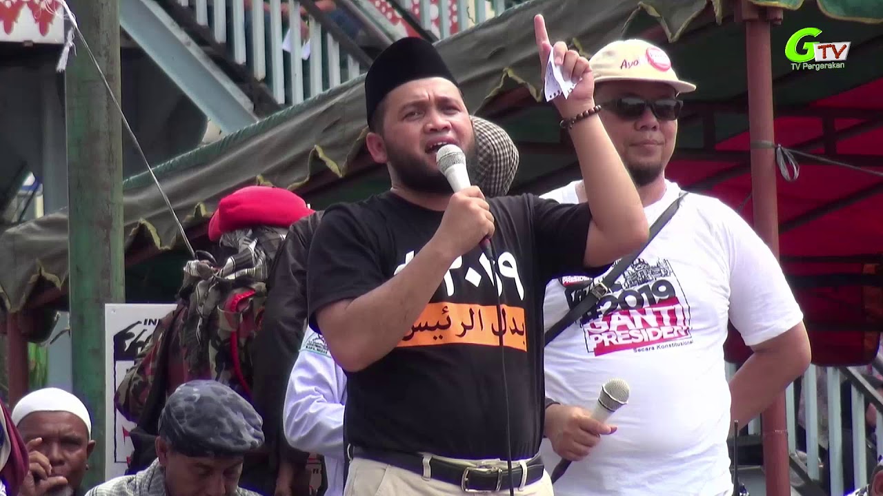 FULL HD Orasi Ustadz Dedi Iskandar Batubara pada Deklarasi Akbar ...