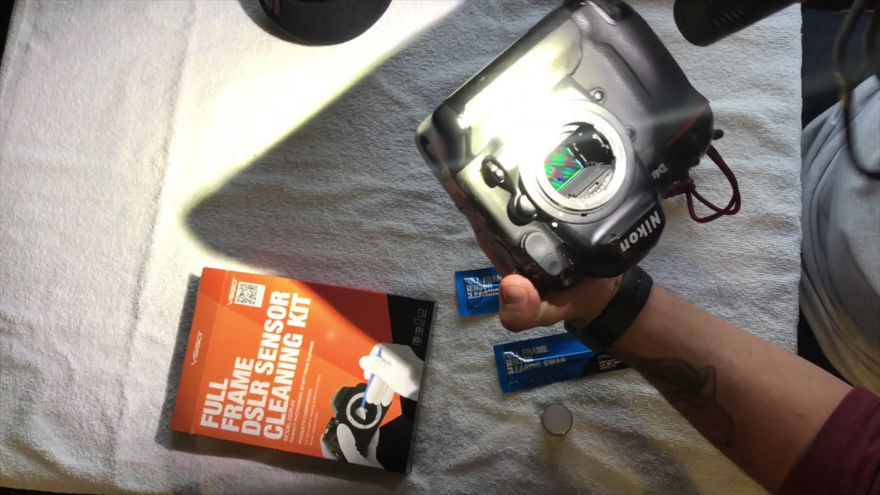 How to clean your DSLR sensor. - YouTube