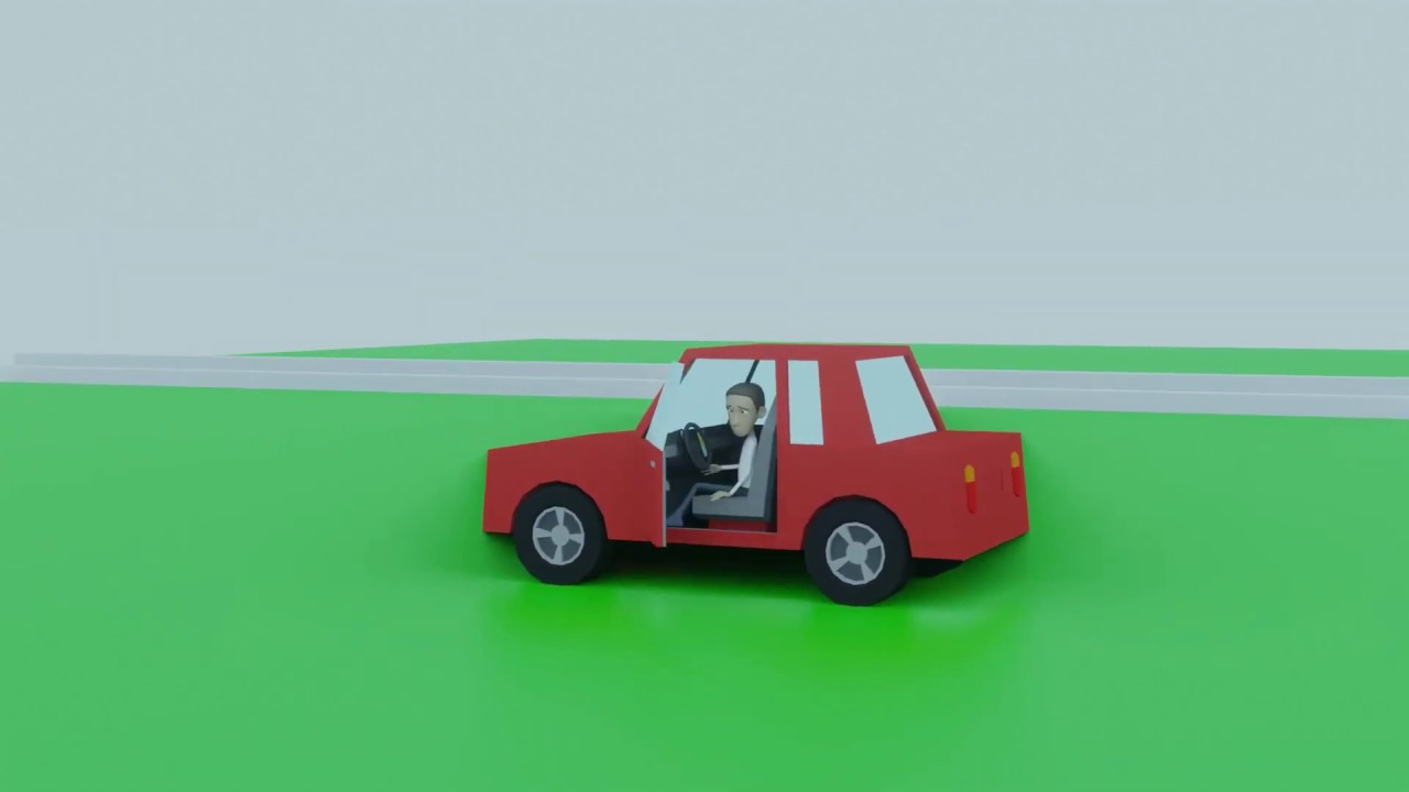 Short of the Day: A Bad Car Crash-Blender 2.81 Animation - YouTube