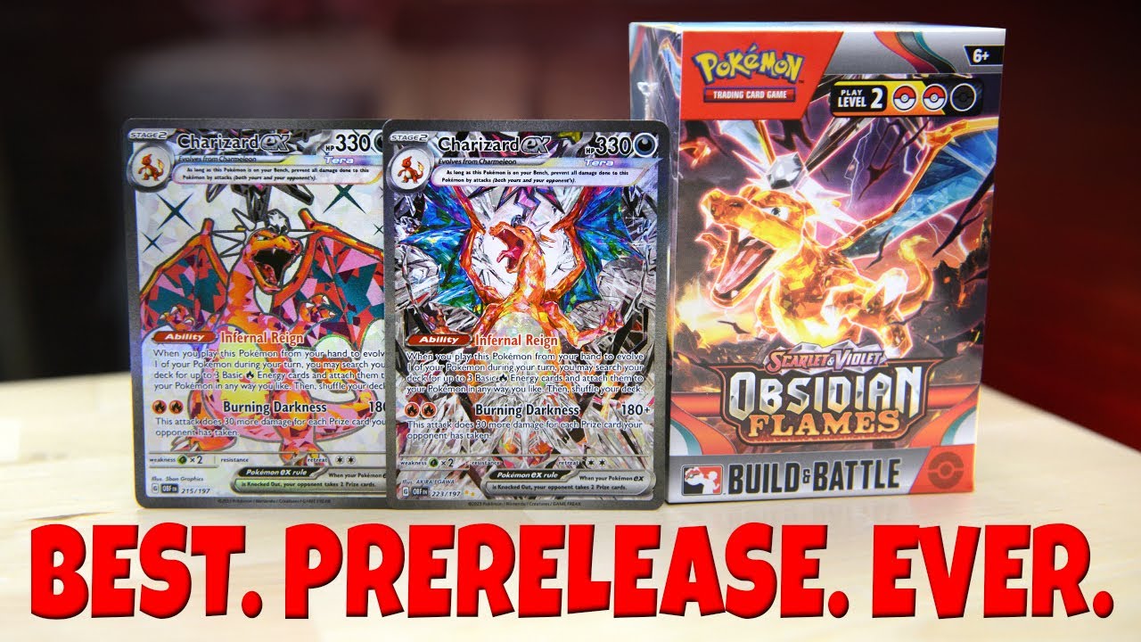 Obsidian Flames Prerelease! - YouTube