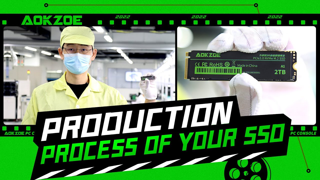 AOKZOE AMD6800U 1st Gaming Handheld, Production Process Of Your SSD ...