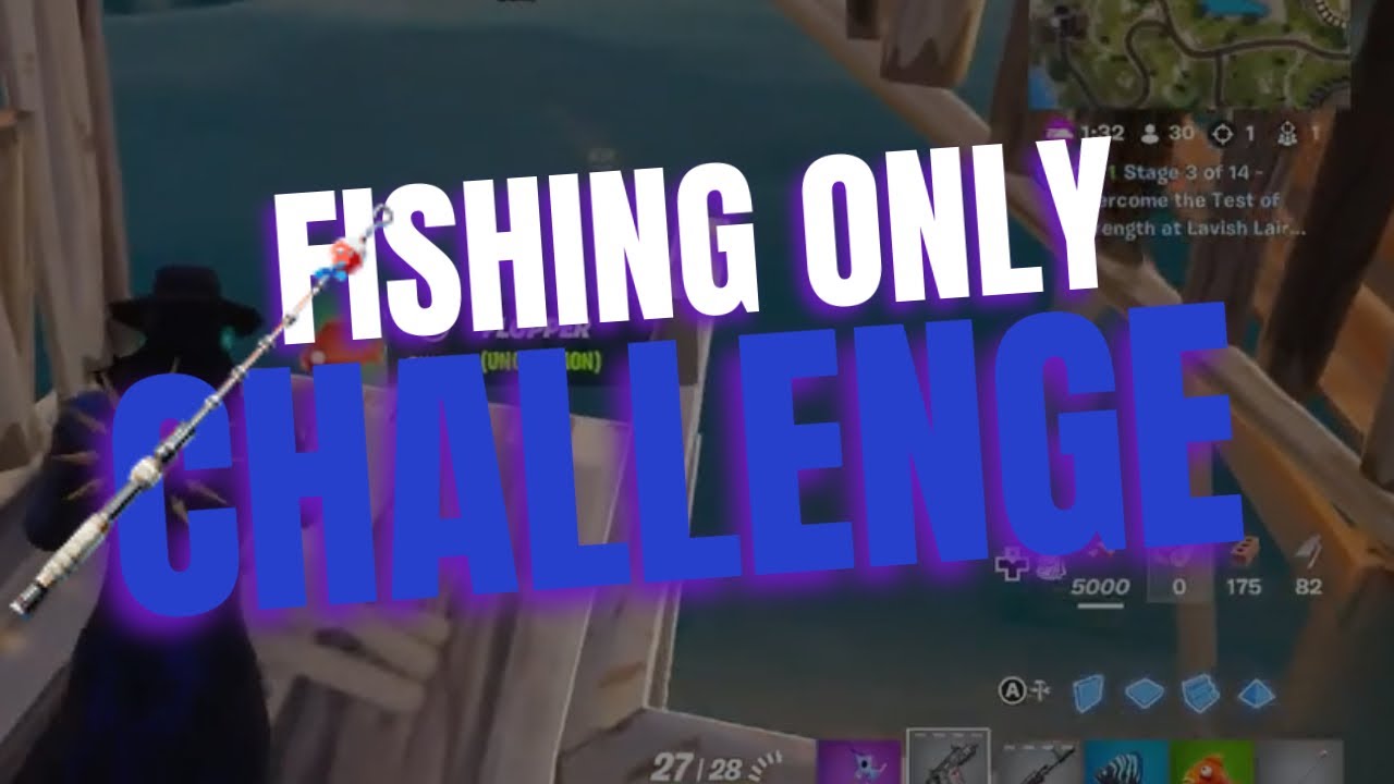 MY FIRST EVER FISHING ONLY CHALLENGE!! MUST WATCH - YouTube