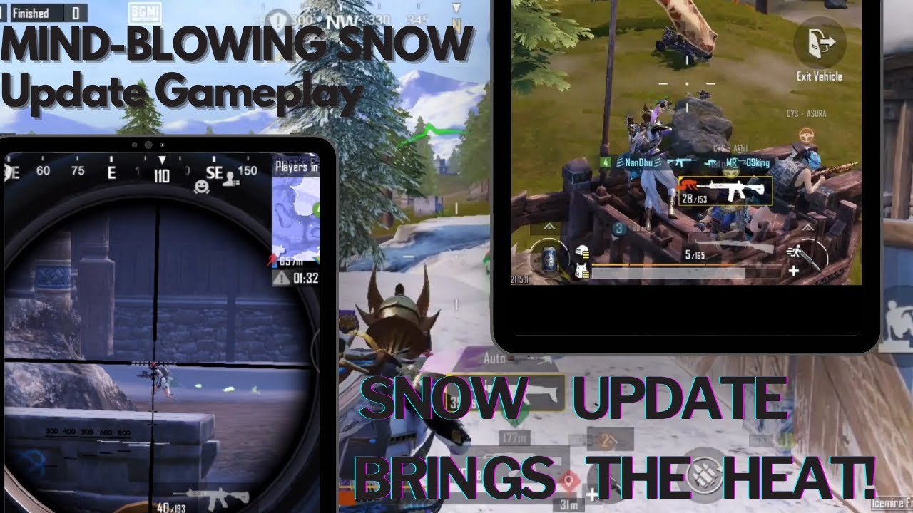 MIND-BLOWING BGMI Mobile Gameplay with Snow Update! - YouTube