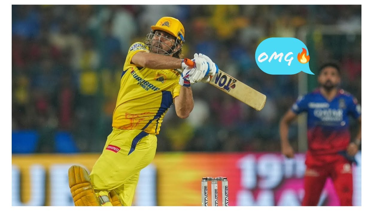 MS DHONI BATTING IN LEFT HAND???🔥🔥🔥 - YouTube