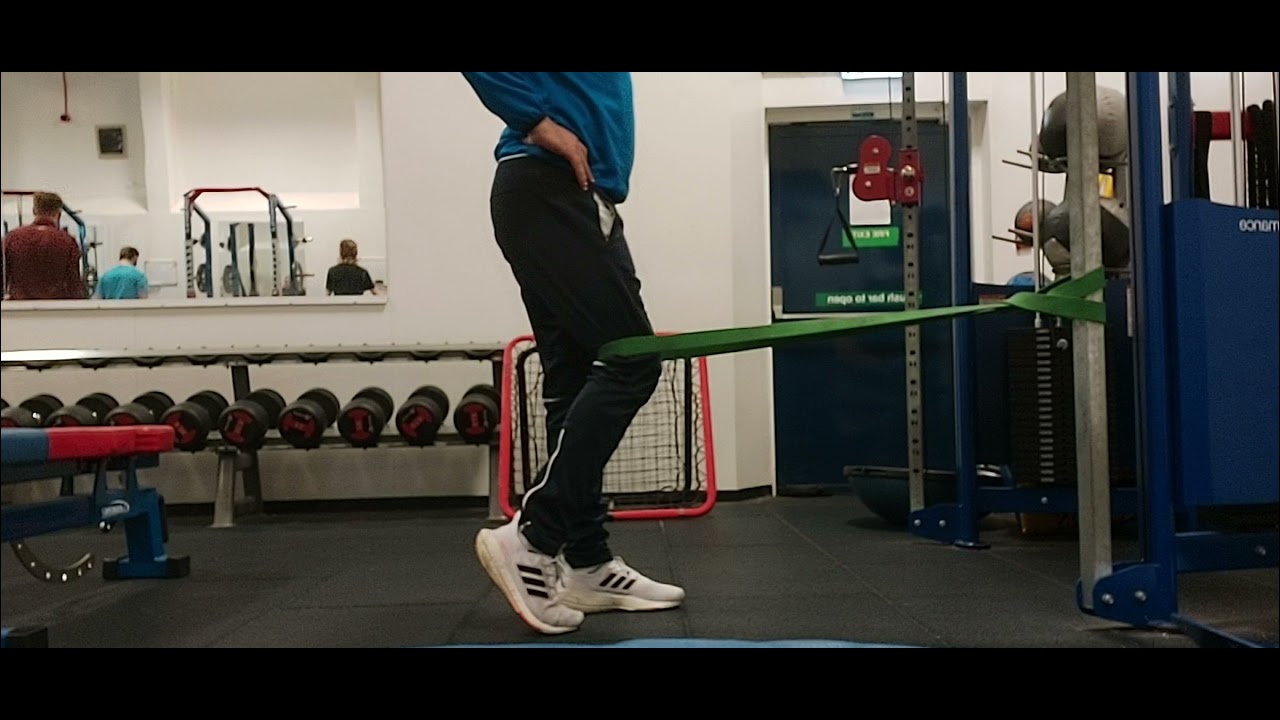 Banded Knee Extension (VMO) - YouTube