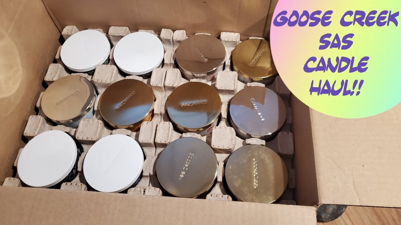 Goose Creek SAS Candle Haul - $8.99!! - YouTube