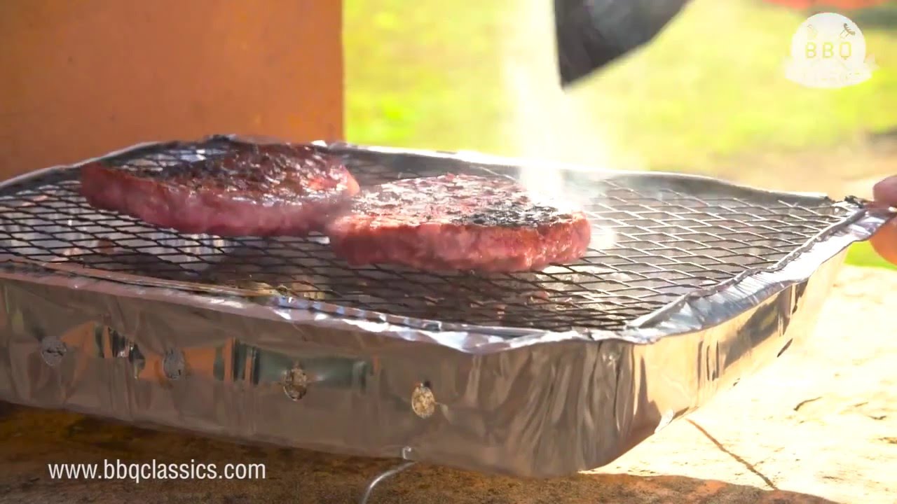 Barbecue jetable complet - YouTube