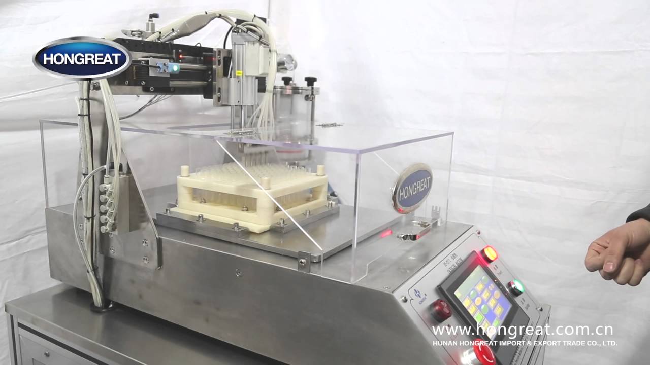 Blood Collection Tube HY100BCA T5 BCA Spraying Machine Hongreat - YouTube