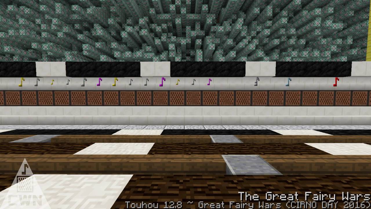 【CIRNO DAY 2016】The Great Fairy Wars - Crafted with Noteblocks - Touhou ...