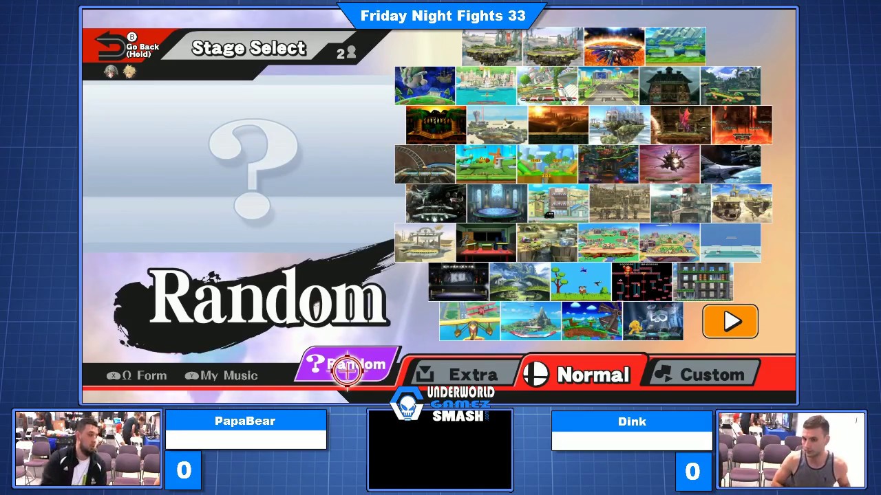 FNF 33 - Winner Round 1: Papabear (Link/Falco) vs Dink (Cloud) - YouTube