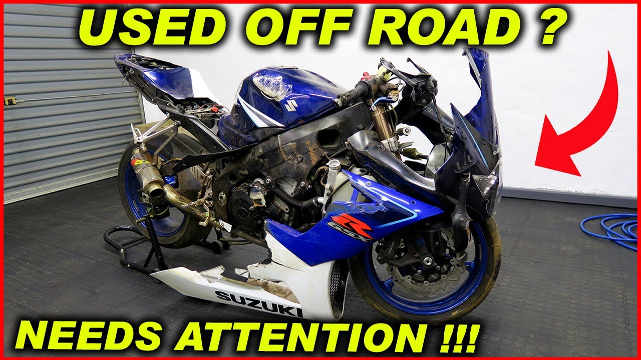 Rebuilding A Crashed 2006 Suzuki GSXR 1000 - YouTube
