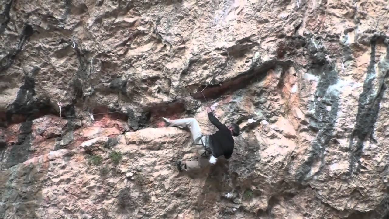Climbing in Margalef & Santa Linya, Spain - YouTube