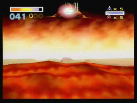 Star Fox 64 Walkthrough: Solar (Yellow Path) - YouTube