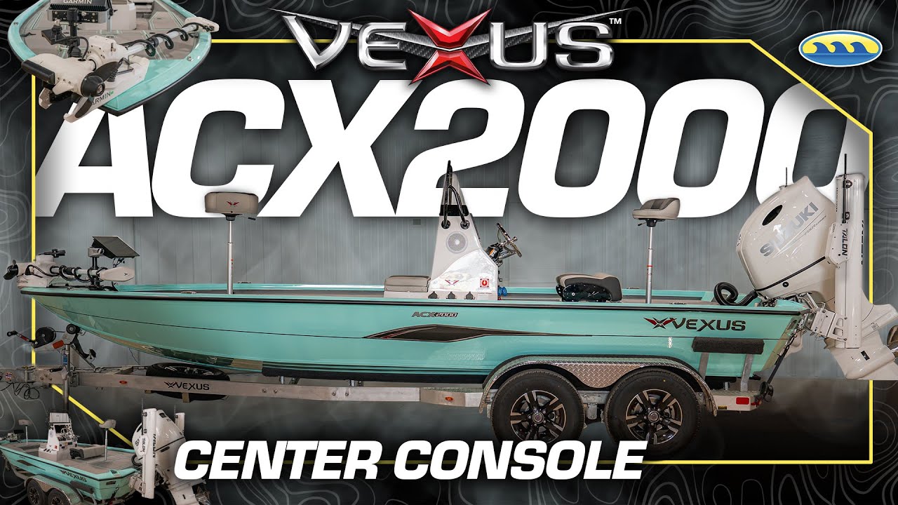 2025 Vexus Boats ACX2000 Center Console (QUICK BOAT TOUR) - YouTube