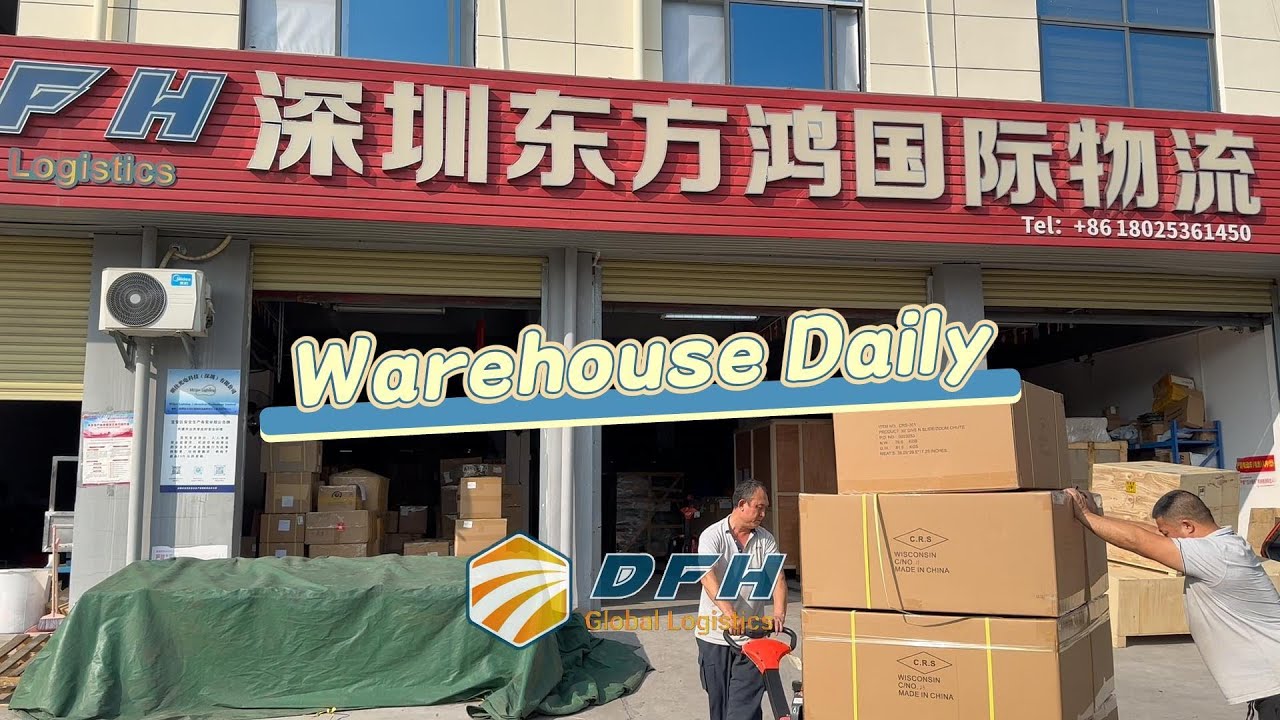DFH Logistics Warehouse Daily Operations - YouTube