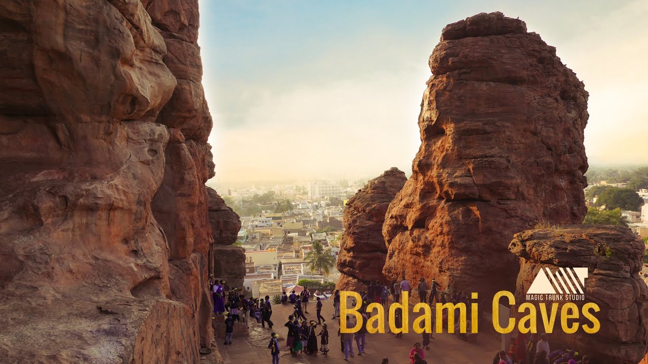 Badami Cave Temples | ಬಾದಾಮಿ ಗುಹೆ ದೇವಾಲಯ |4K | Lumix fz1000 - YouTube