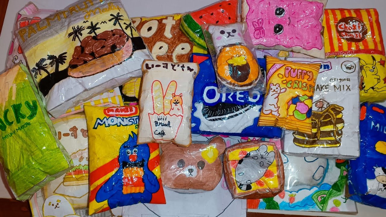 PAPER SQUISHY COLLECTION ‼️ - YouTube