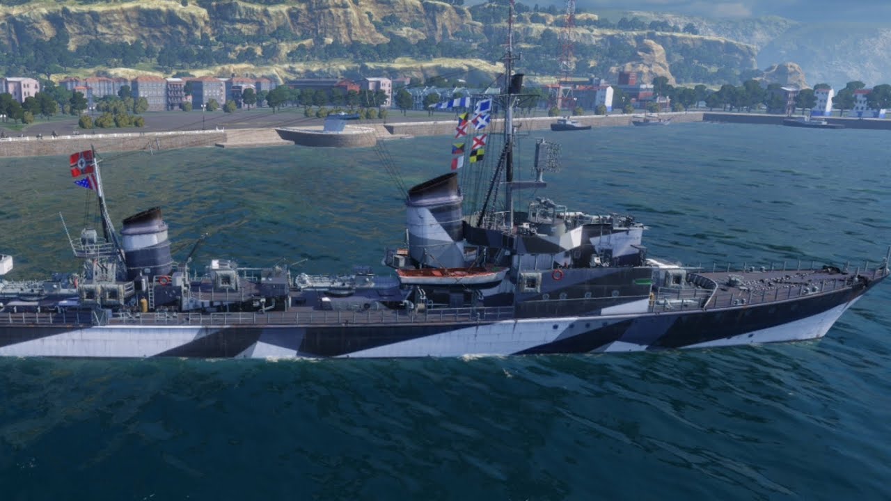 T22 HIGHSCORE 118 k DAMAGE German T4 Destroyer World of Warships ...