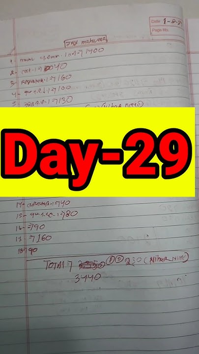 Day-29. || 30 Days Challenge || #shortvideo #shortvideoformat - YouTube