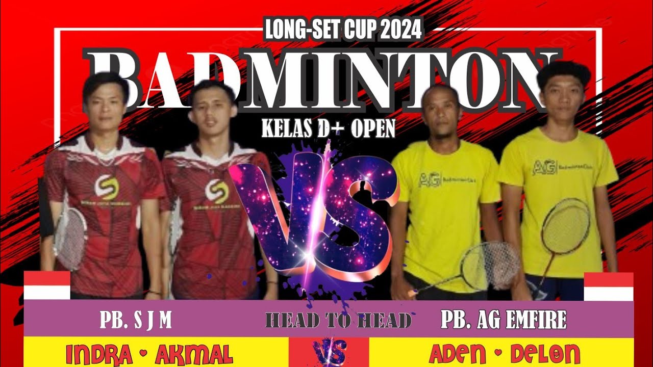 SEMIFINAL Akmal/Indra VS Aden/Delon || Turnamen LongSet Cup 2024 || Gor ...