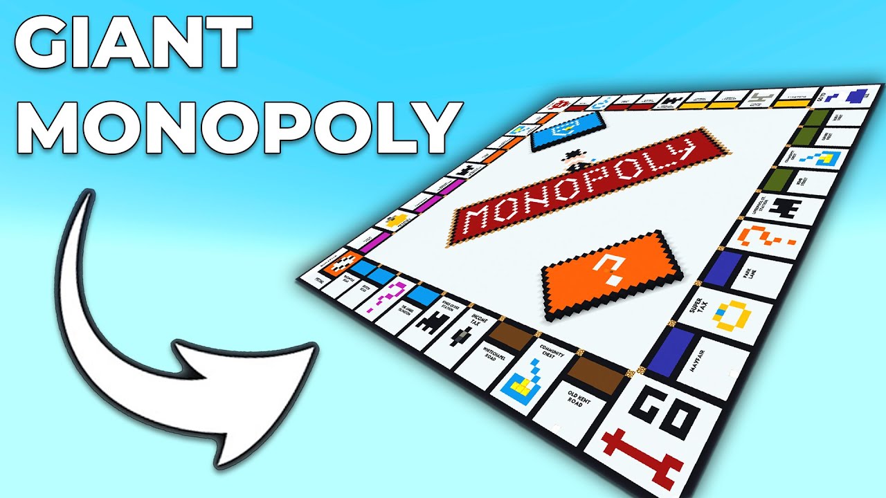I Created Monopoly In Minecraft - YouTube
