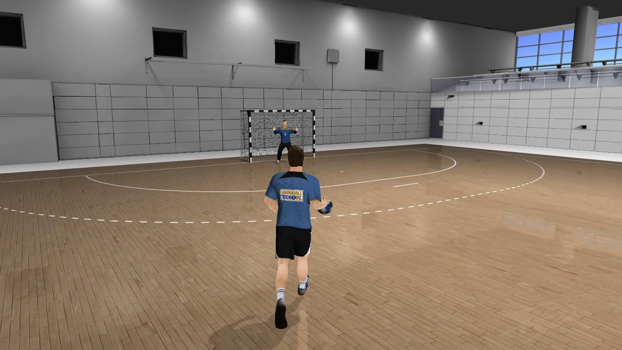 Jump shot — Basic technique 4 | Handball at school | IHF Education ...