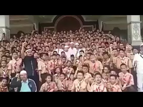 Video viral anak2 pramuka pada teriak \