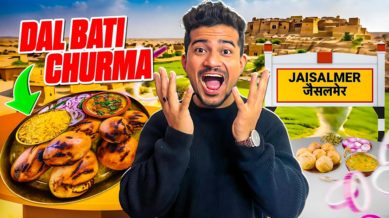 DAL BATI CHURMA, KER SANGRI, GOVIND GATTA, KADI PAKODA, BAJRA ROTI ...