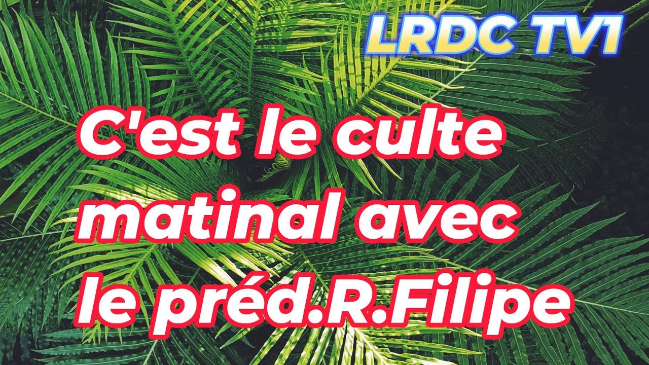JÉSUS CHRIST = DIEU AVEC NOUS LES HOMMES ( MATTHIEU 1:23) CULTE MATINAL ...