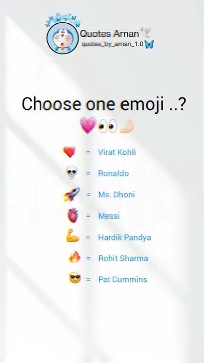 Choose one emoji ️ | quotes reel #short #trending #quotes #explore # ...