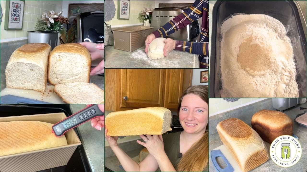 Bread Machine Sandwich Bread: TWO Ways! - YouTube