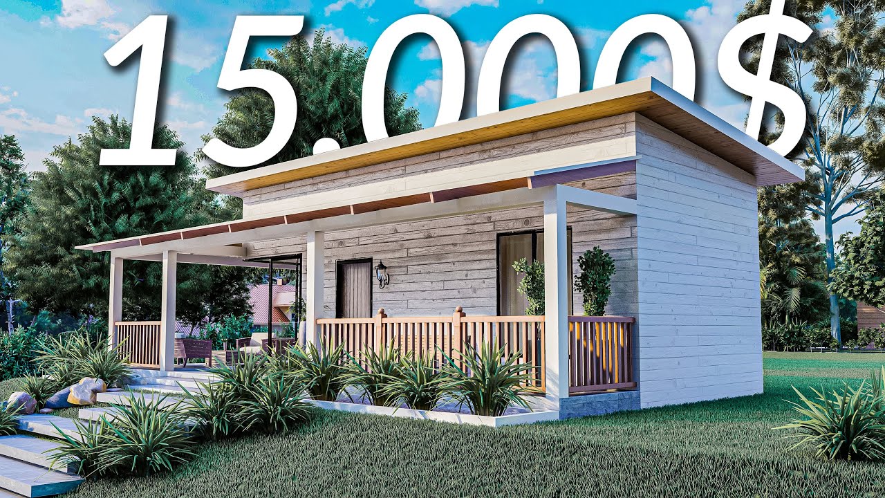 (4x10 Meters) Tiny House Design | 1 Bedroom House Tour - YouTube