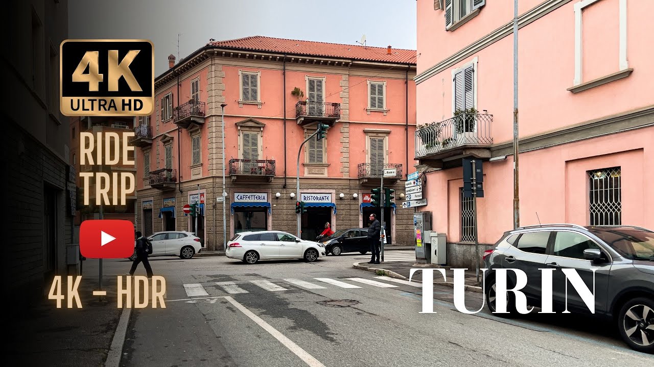 Turin 4K - Highway & City Drive - Italy 🇮🇹 - YouTube