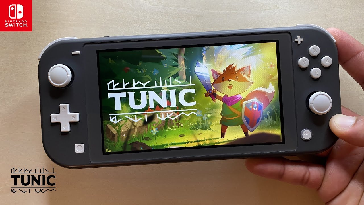 Tunic Nintendo Switch Lite Gameplay - YouTube