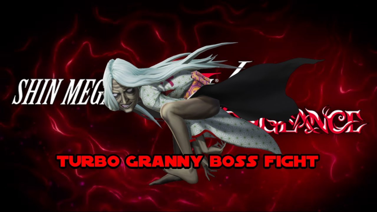 Turbo Granny Boss Fight - Shin Megami Tensei V Vengeance | Free Roaming ...