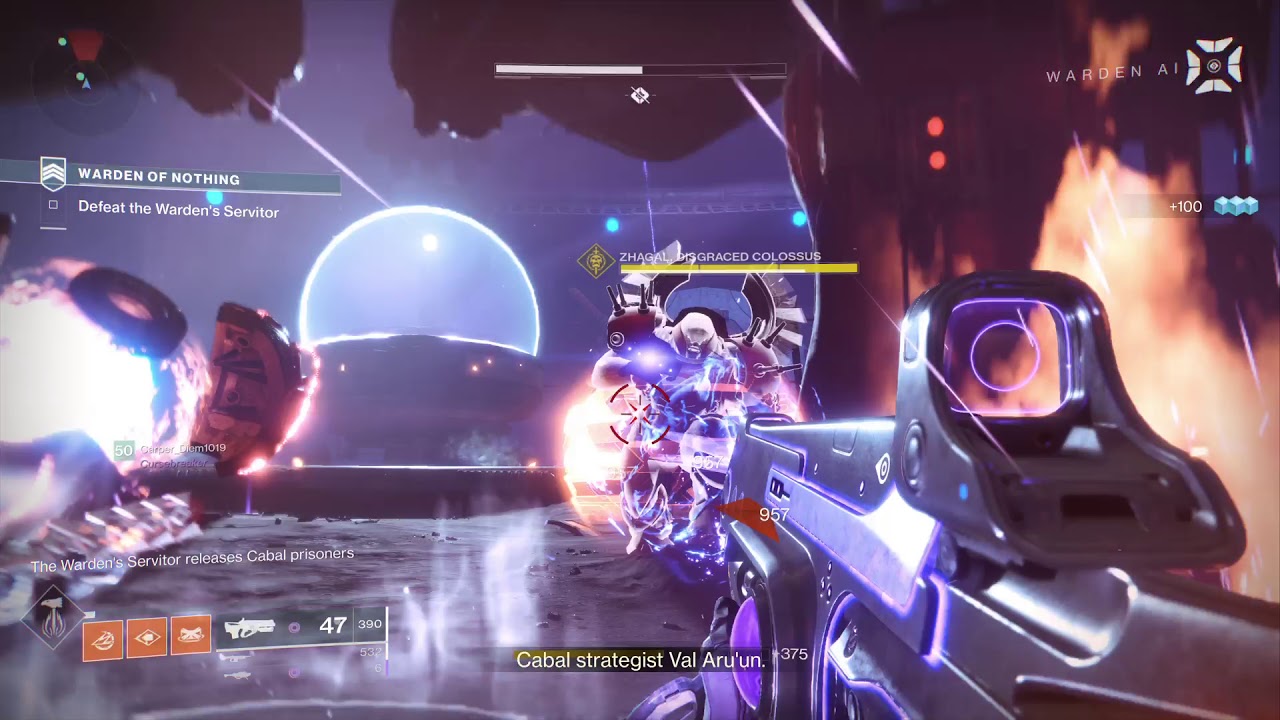 Weird Warden of Nothing glitch - YouTube
