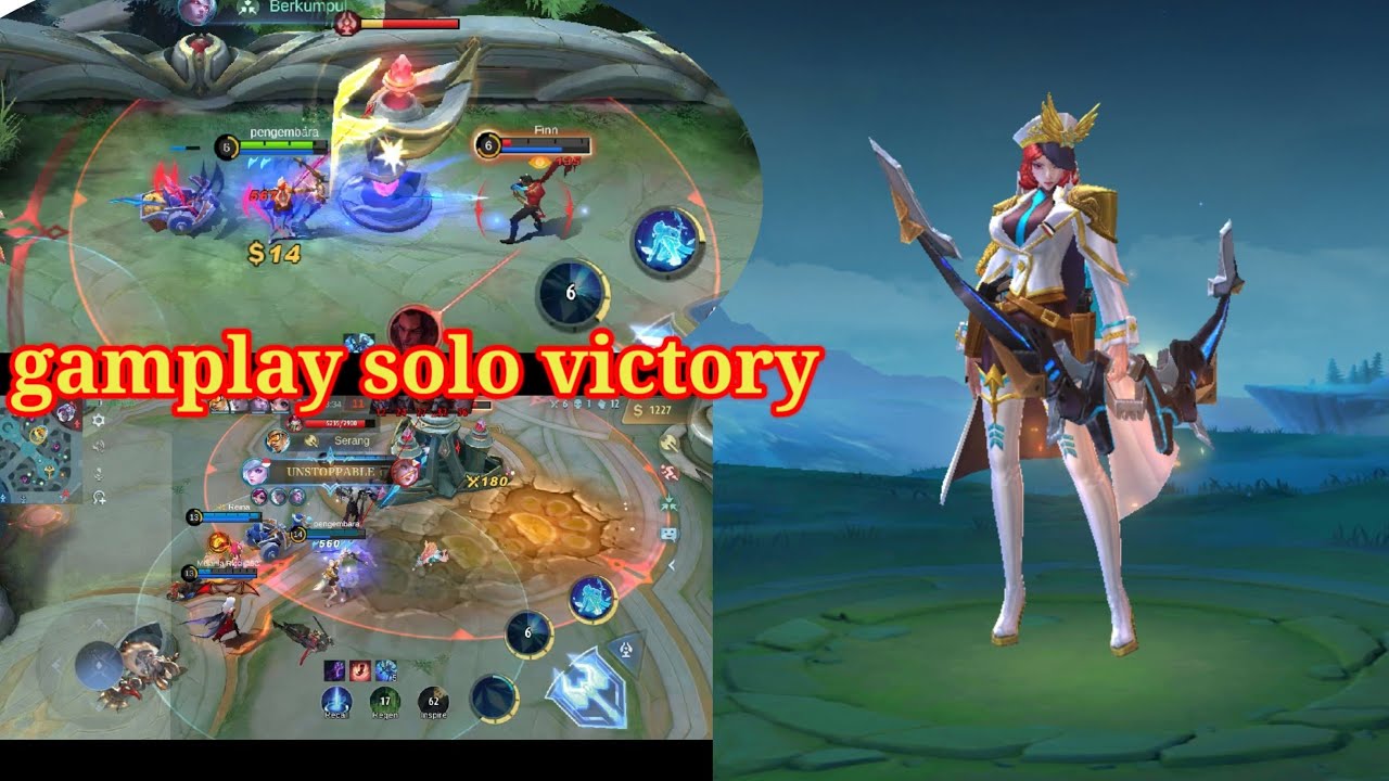 gameplay mobile legends miya || victory - YouTube