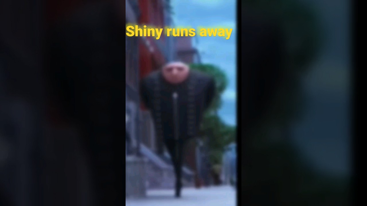 Gru sad to happy meme. Finding a shiny just for it to.... # ...