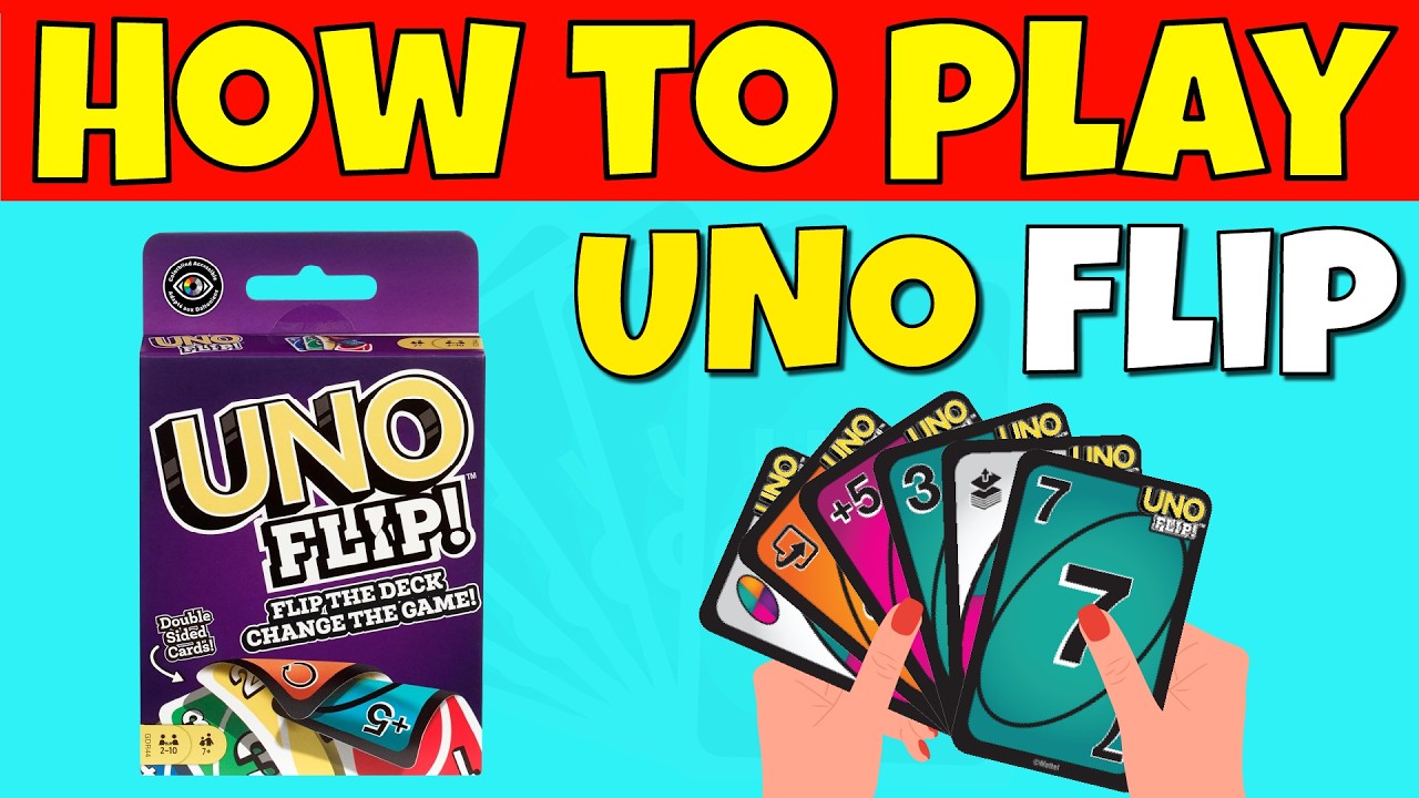 How to Play UNO Flip | All Cards Explained (Light & Dark Side) - YouTube