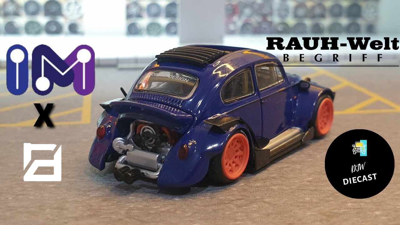 Volkswagen Beetle Rauh Welt Begriff in Blue | Inspire Model x Robert ...