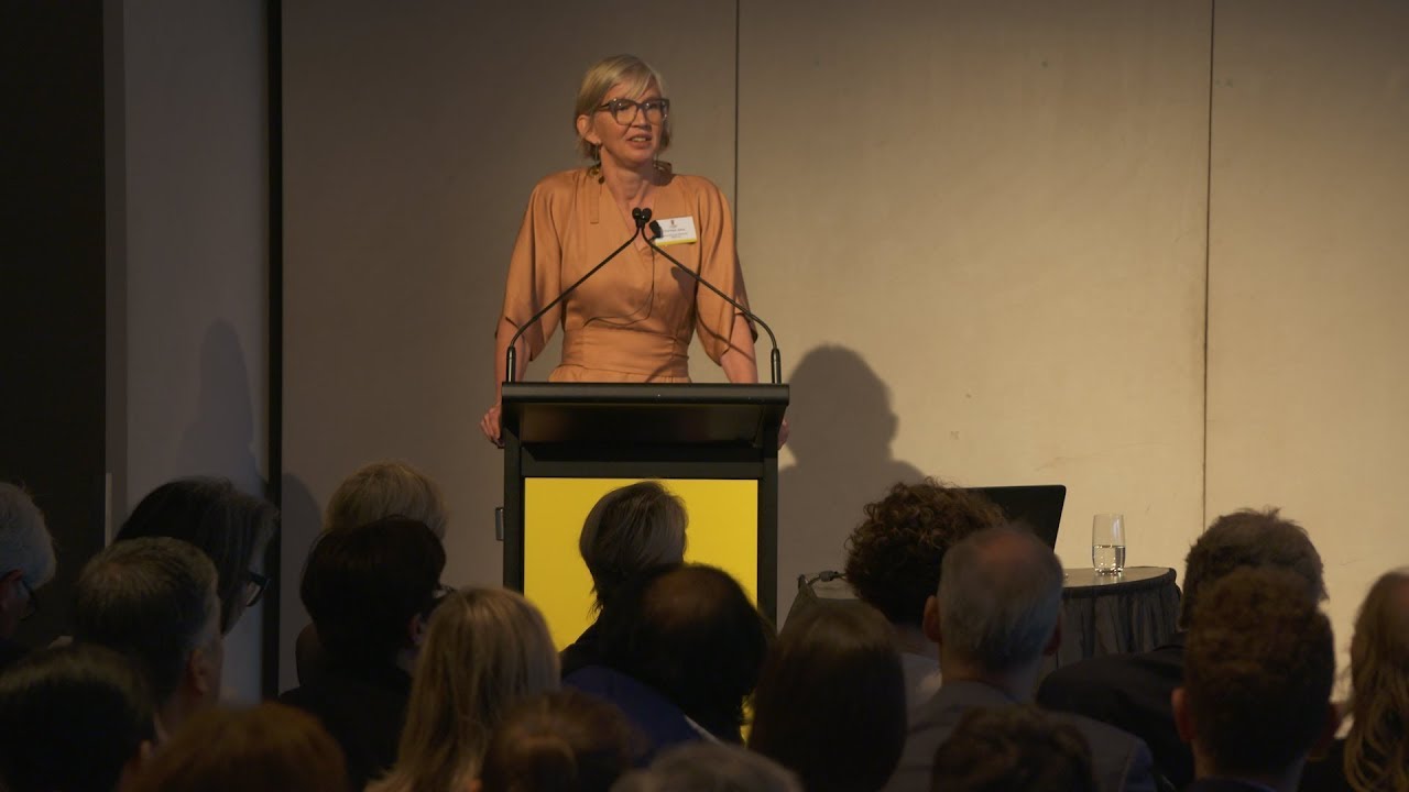 Professor Fleur Johns introduces Meridian 180 @ UNSW - YouTube