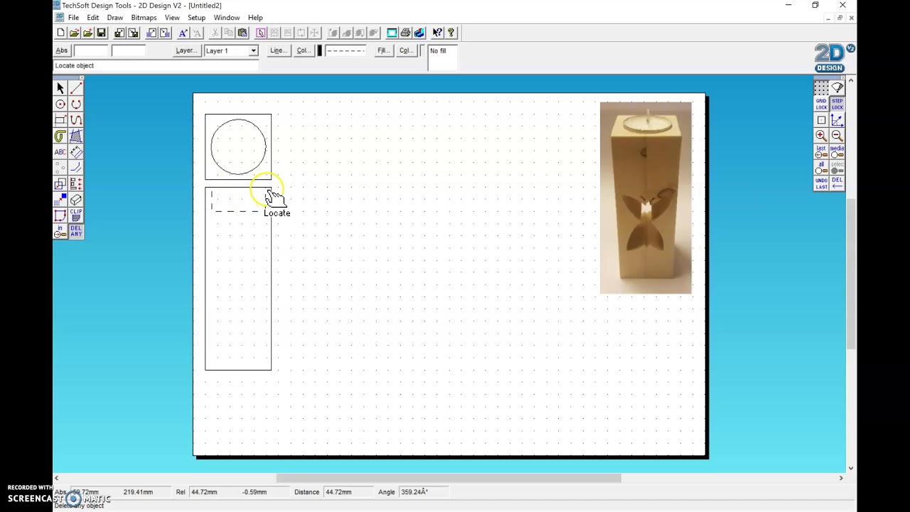 Orthographic drawing in 2D design - YouTube