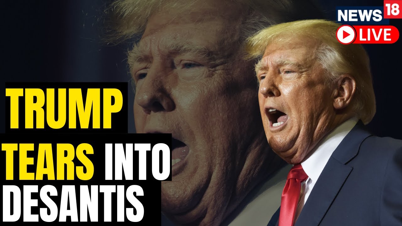 Former U.S. President Trump Slams Florida Governor DeSantis But Says No ...