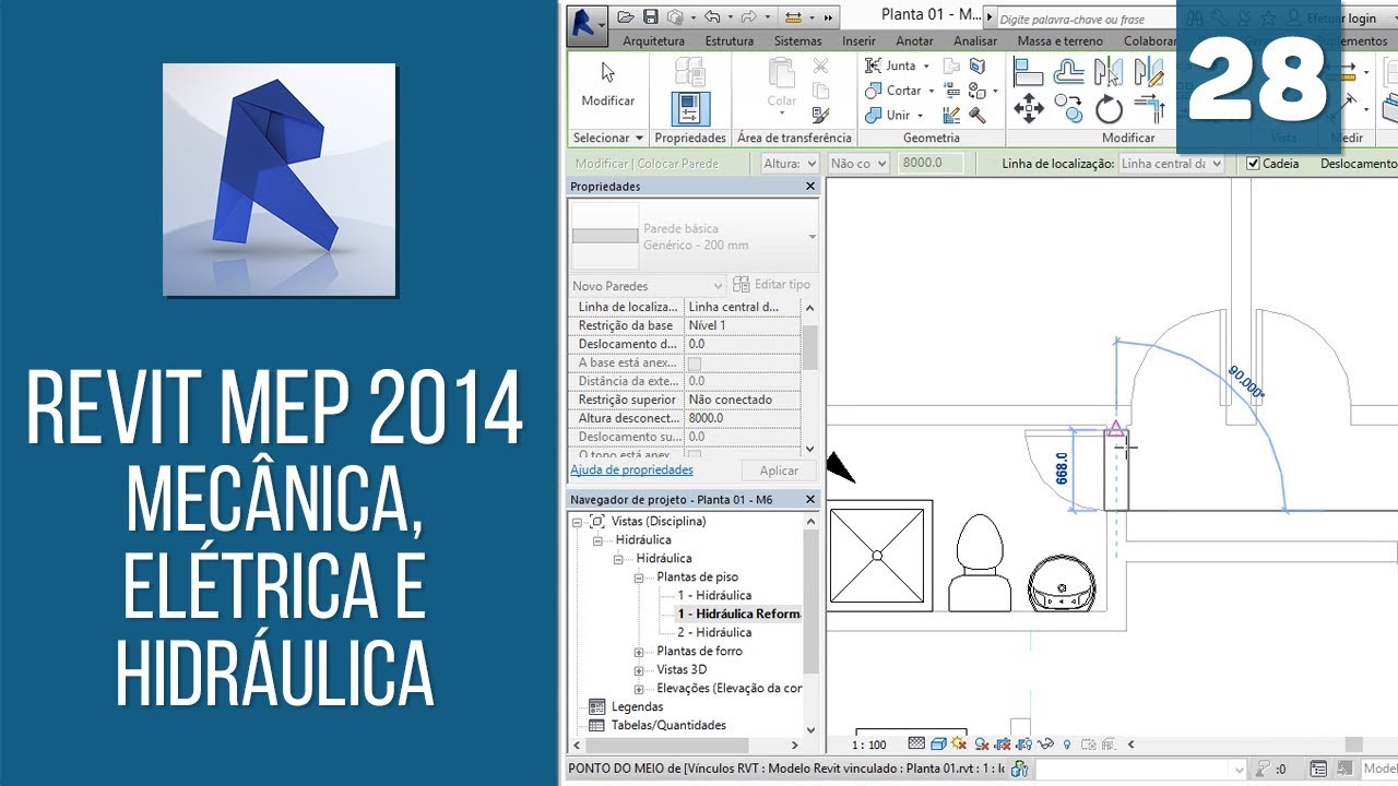 Adicionando Fases no Projeto | Revit MEP 2014 - Mecânica, Elétrica e Hidráulica - YouTube