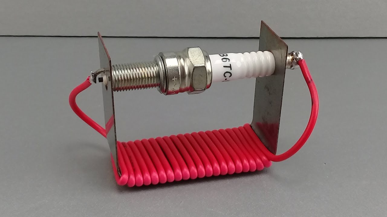 how to make electric energy with magnet tools and spark plug / new ...