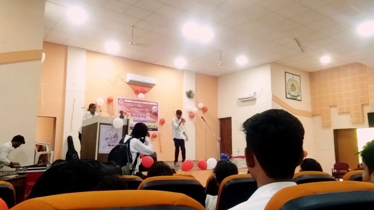 Yad Lagla by Prathamesh Mali..first stage performance in GCOEC - YouTube