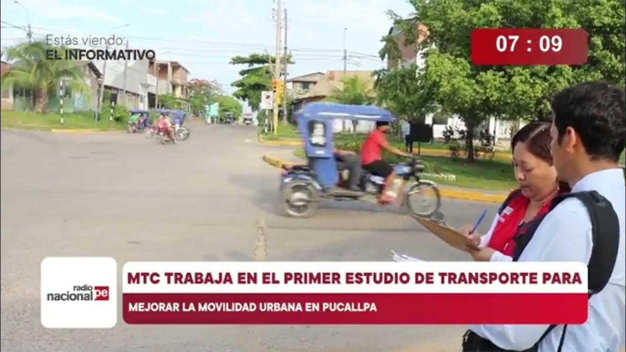Radio Nacional Pucallpa: Asistencia técnica en gestión de transporte para Pucallpa - YouTube
