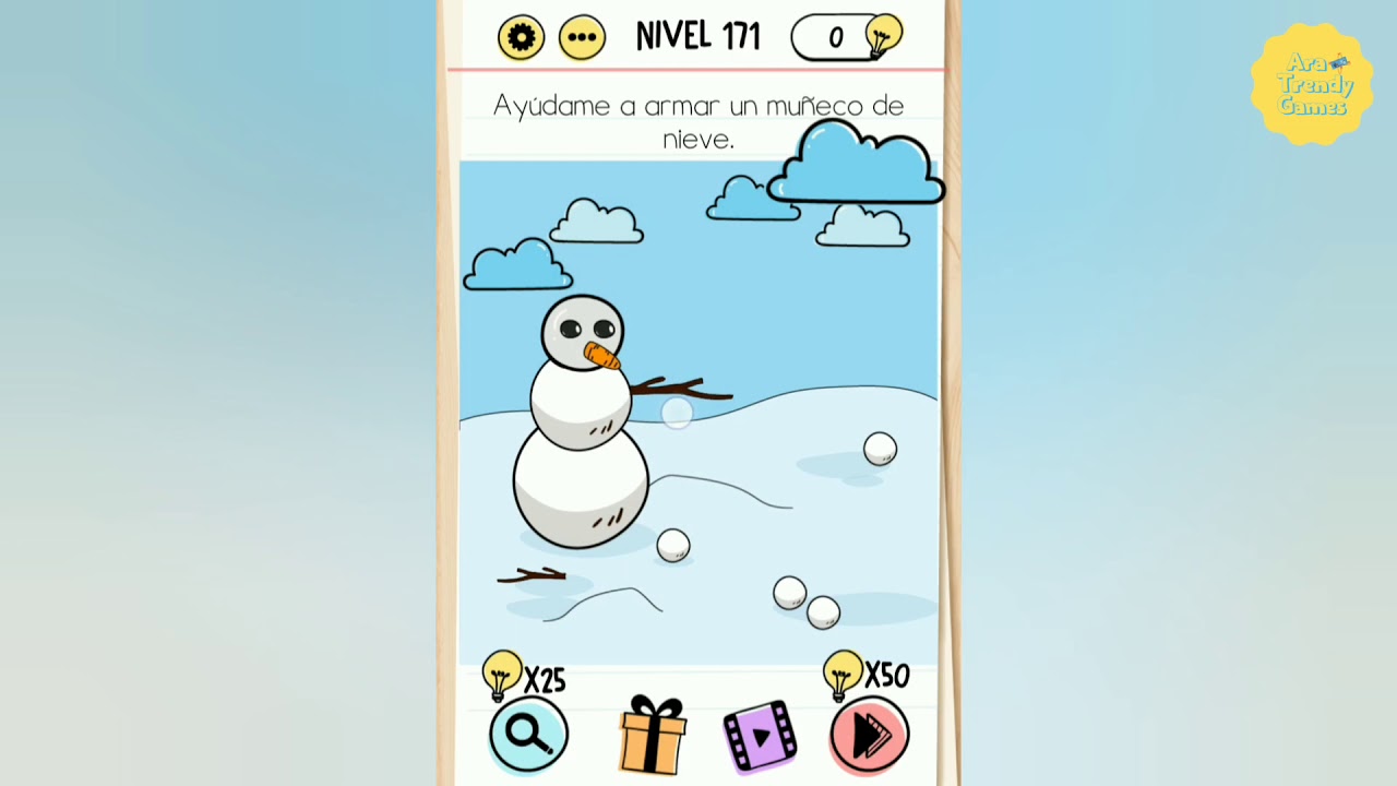 SOLUCIÓN NIVEL 171 DE BRAIN TEST EN ESPAÑOL - YouTube