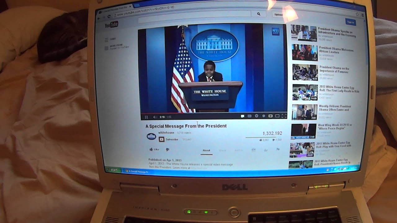 Dell Inspiron 9300 - YouTube