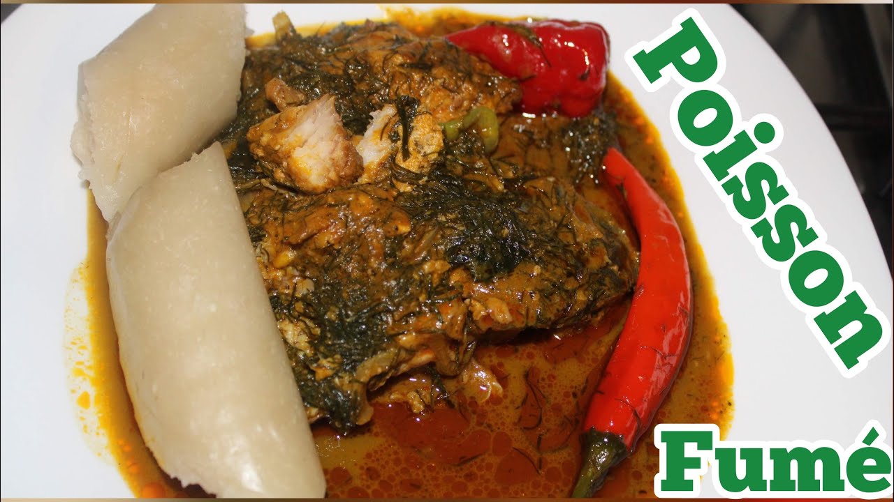 Poisson machoiron fumée ( sauce graine ) moambe recette congolaise ...